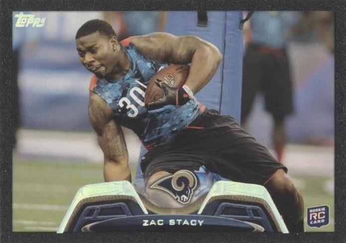 2013 Topps - Zac Stacy #434 Black Border /58 (RC) for sale online | eBay