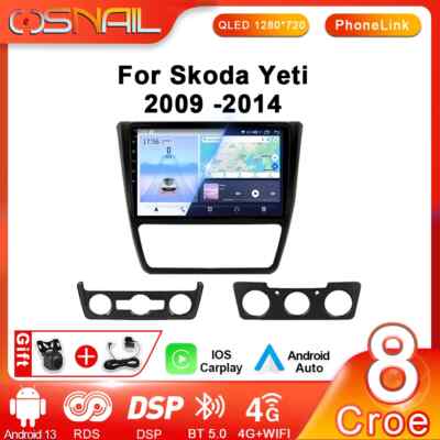Android Auto For Skoda Yeti 5L Car Radio Multimedia Stereo Video Player ...