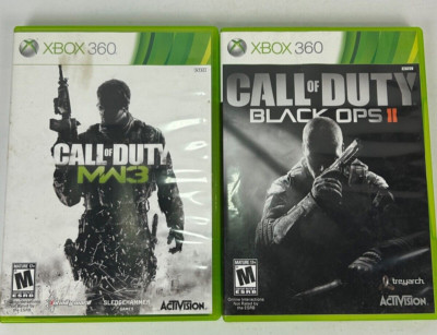Call of Duty Xbox 360 Bundle Black Ops 2 / Modern Warfare 2 MWIII | eBay