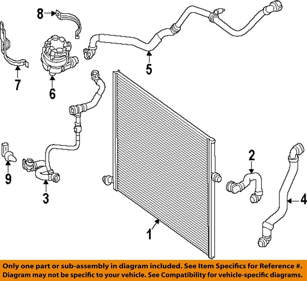 MERCEDES OEM 17-23 CLS450 Cooling Intercooler-Cooler 0995003500 | eBay