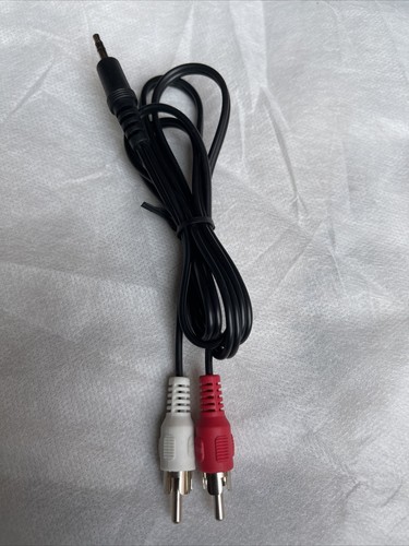 Sony Audio Cable 3.5mm to 2 RCA Male 1/8" 2 RCA Stereo Aux Y Splitter ...