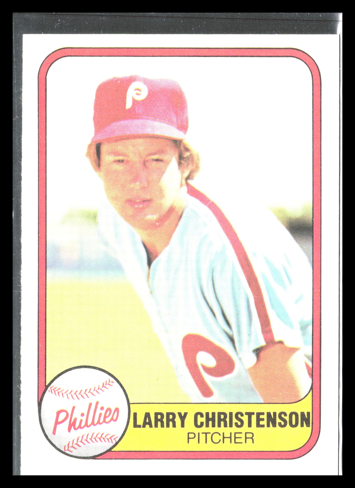 Larry Christenson 1981 Fleer #15 (Philadelphia Phillies) | eBay