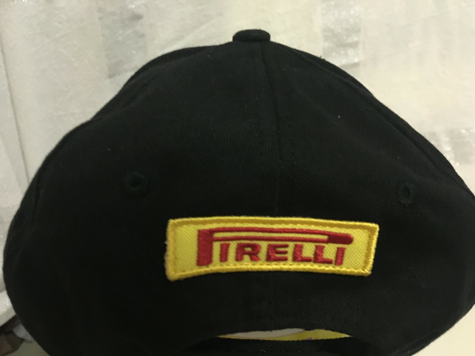 PIRELLI Tires Baseball Ball Trucker Racing Cap Hat Black Adjustable ...