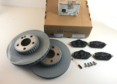Mercedes-Benz Original BRAKES SET NEW FRONT W205 W213 Pads Brake Discs ...