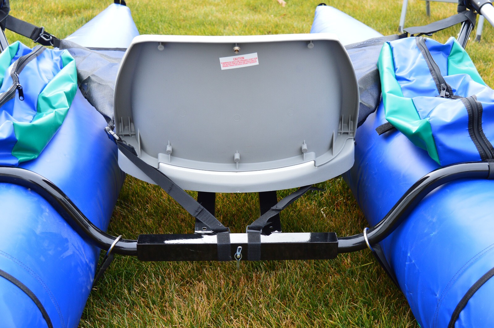 NOS San Juan by JW Outfitters 8 Foot One-Man Pontoon Boat with Oars | eBay