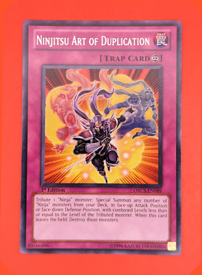 Ninjitsu Art of Duplication ORCS-EN089 1st Edition Rare - Order of ...
