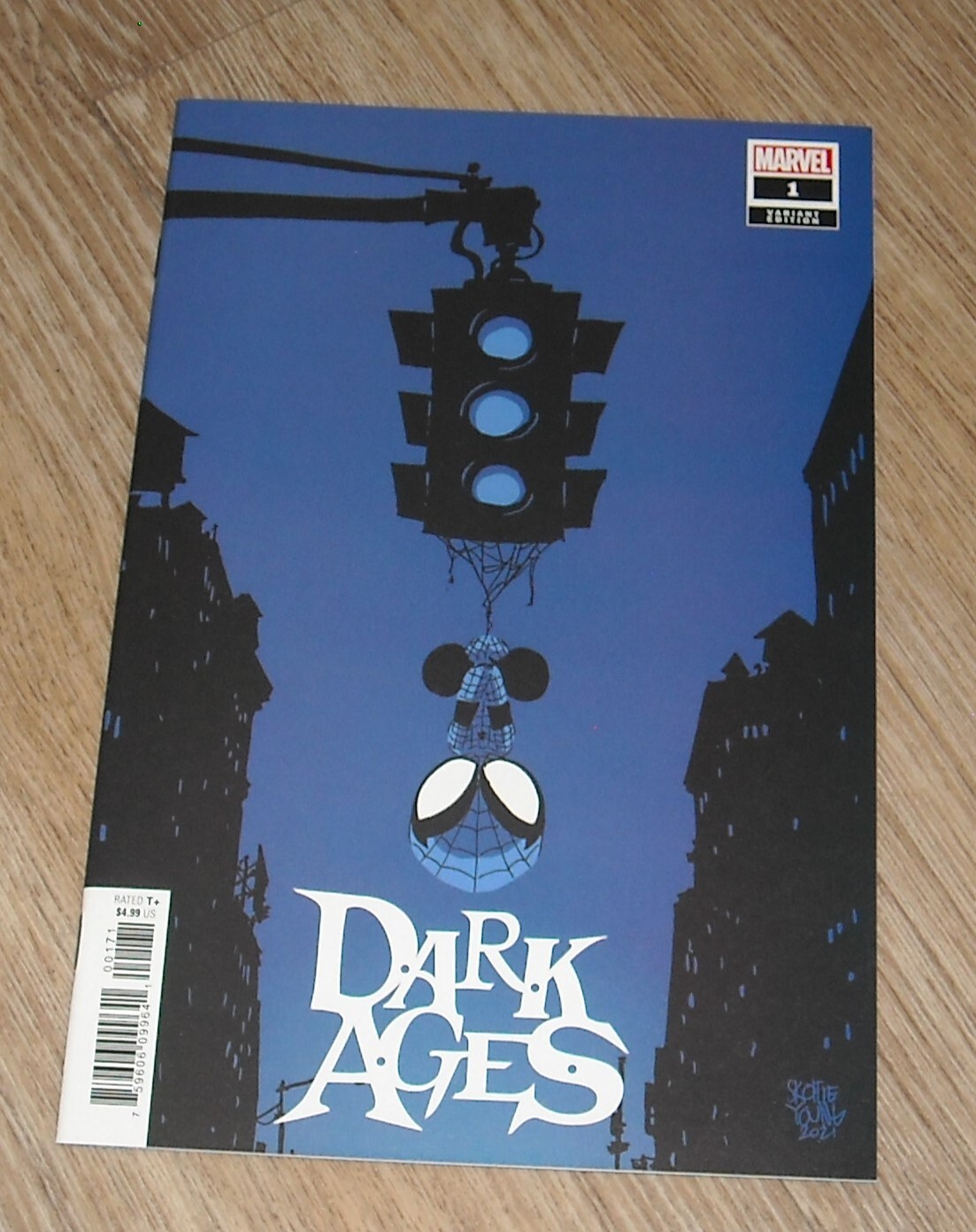 DARK AGES #1 MARVEL COMICS November 2021 SKOTTIE YOUNG VARIANT COVER ...