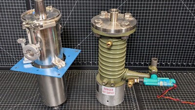 Varian Vacuum Diffusion Pump 0160 Ancorp Liquid Nitrogen Dry Ice LN2 ...