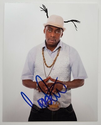 Coolio Signed 8x10 Metallic Photo Rapper Gangsta Paradise Hip Hop Rap ...