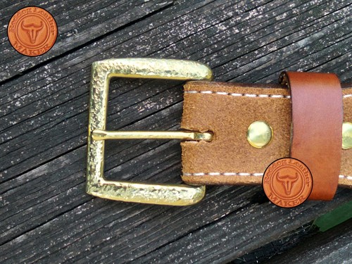 Hand Hammered Brass Buckle, Clint Eastwood, Man With No Name, Spaghetti ...