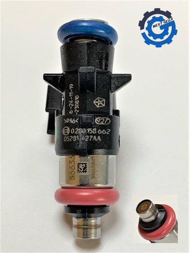 5281427AA New OEM Mopar Fuel Injectors 2017-2021 Chrysler Jeep Dodge ...