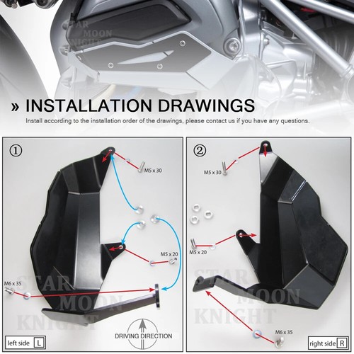 Engine Guard Cylinder Protector Cover For BMW R1200GS R1200RT R1200RS R ...