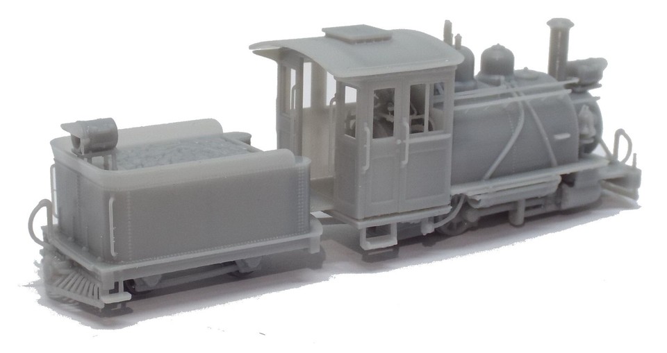 Fourdees Baldwin Steam Locomotive 'Philadelphia' 009 / OO9 Kit for Kato ...