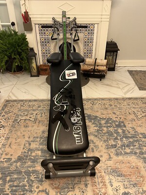 Total Gym SUPREME Total Workout Ab Crunch, Squat Stand, DVD | eBay