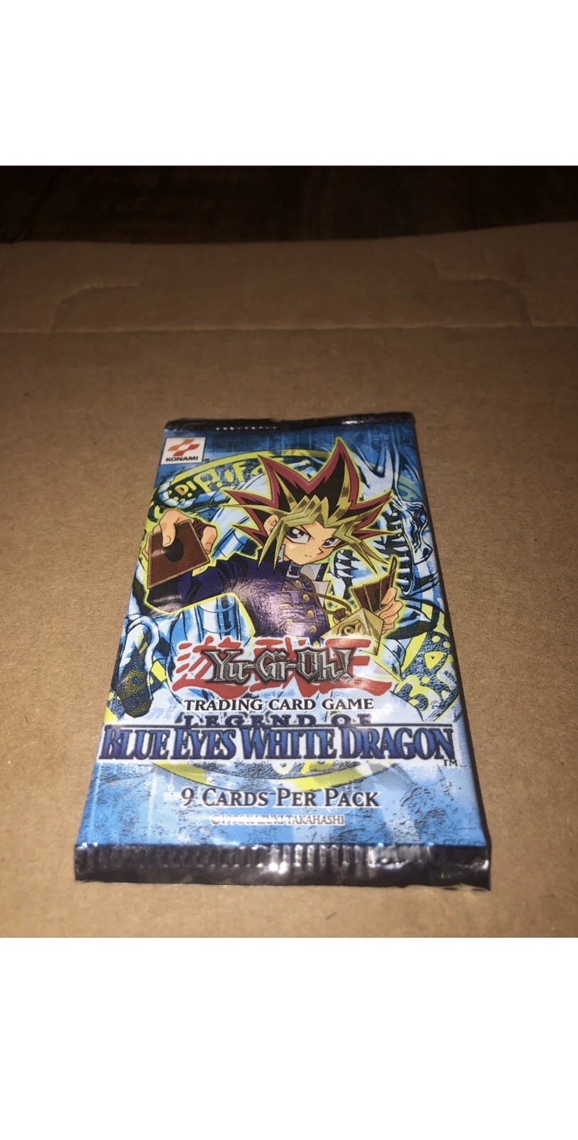 Yugioh LEGEND OF BLUE EYES (LOB) Sealed BOXLOGO Original 2002 Booster ...