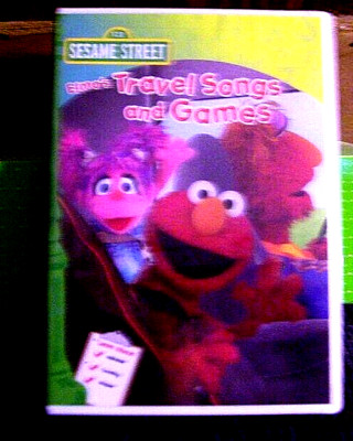 SESAME STREET FACTORY SEALED DVD TRAVEL SONGS AND GAMES ABBY ARE WE ...
