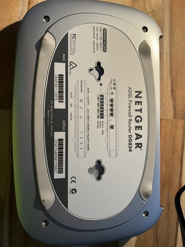 Netgear ADSL Firewall Router DG834 | eBay