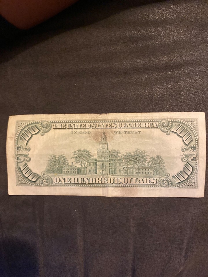 Series 1990 $100 Dollar Bill Federal Reserve Note Circulated | eBay