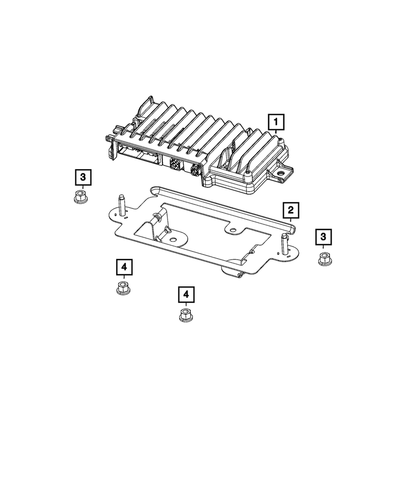 Genuine Mopar Park Assist Module 68602522AA | eBay