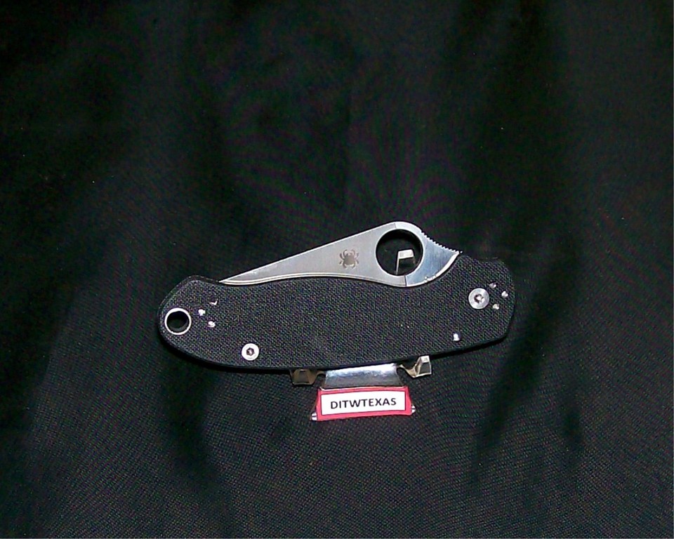 Spyderco C223GP Knife USA Para 3 CPM-S30V Blade Steel W/Package,Papers ...