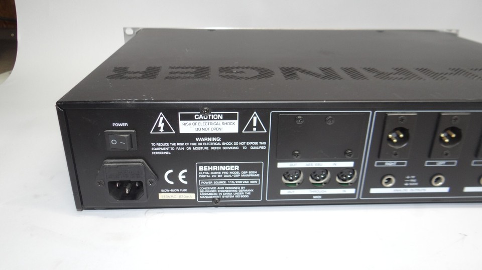 Behringer ULTRA-CURVE PRO DSP8024 DSP 8024 Digital Stereo Mainframe | eBay