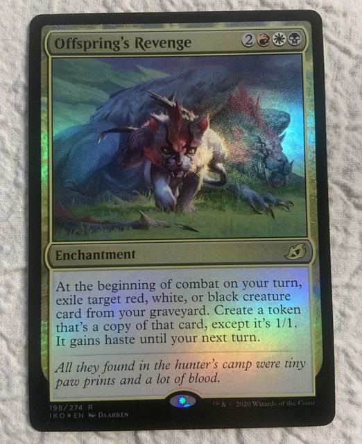MTG Offspring's Revenge Ikoria: Lair of Behemoths 198/274 Regular Rare ...