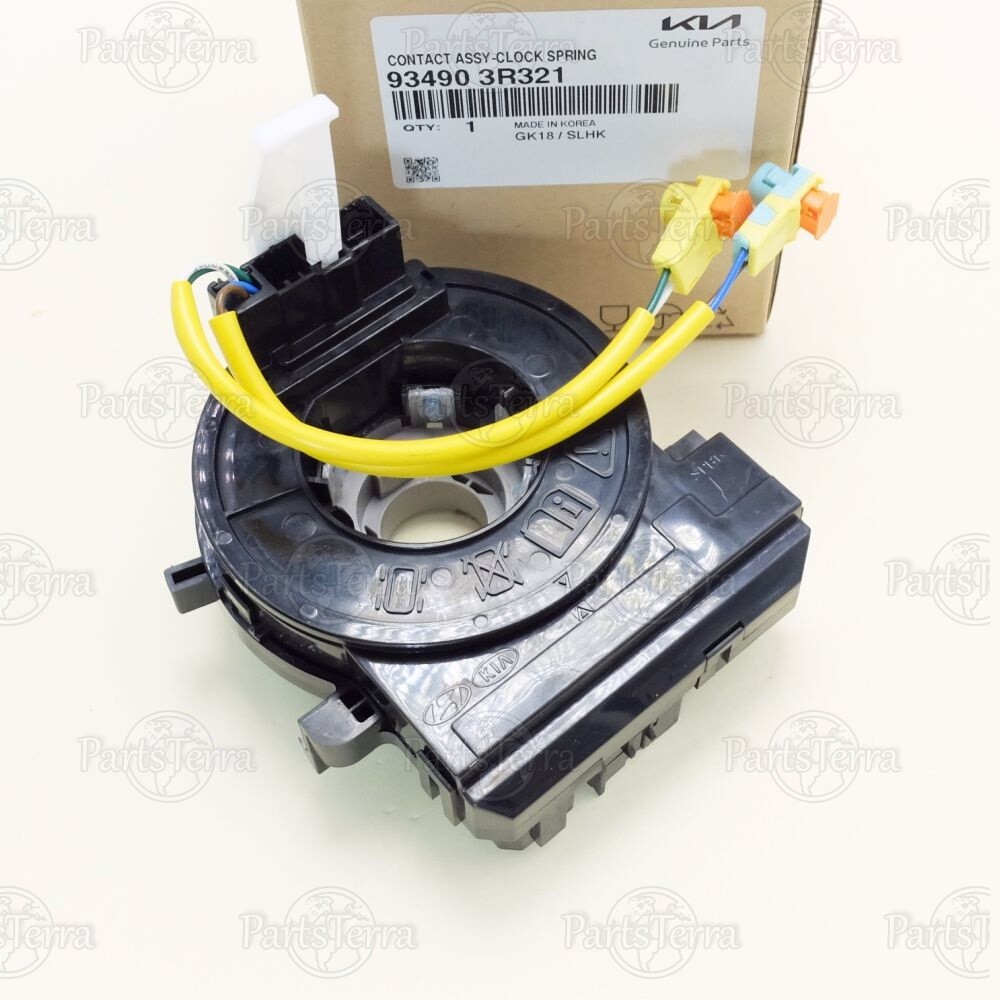 93490-3R321 OEM Kia Clock Spring Contact Assembly W/ Heated Seats ...