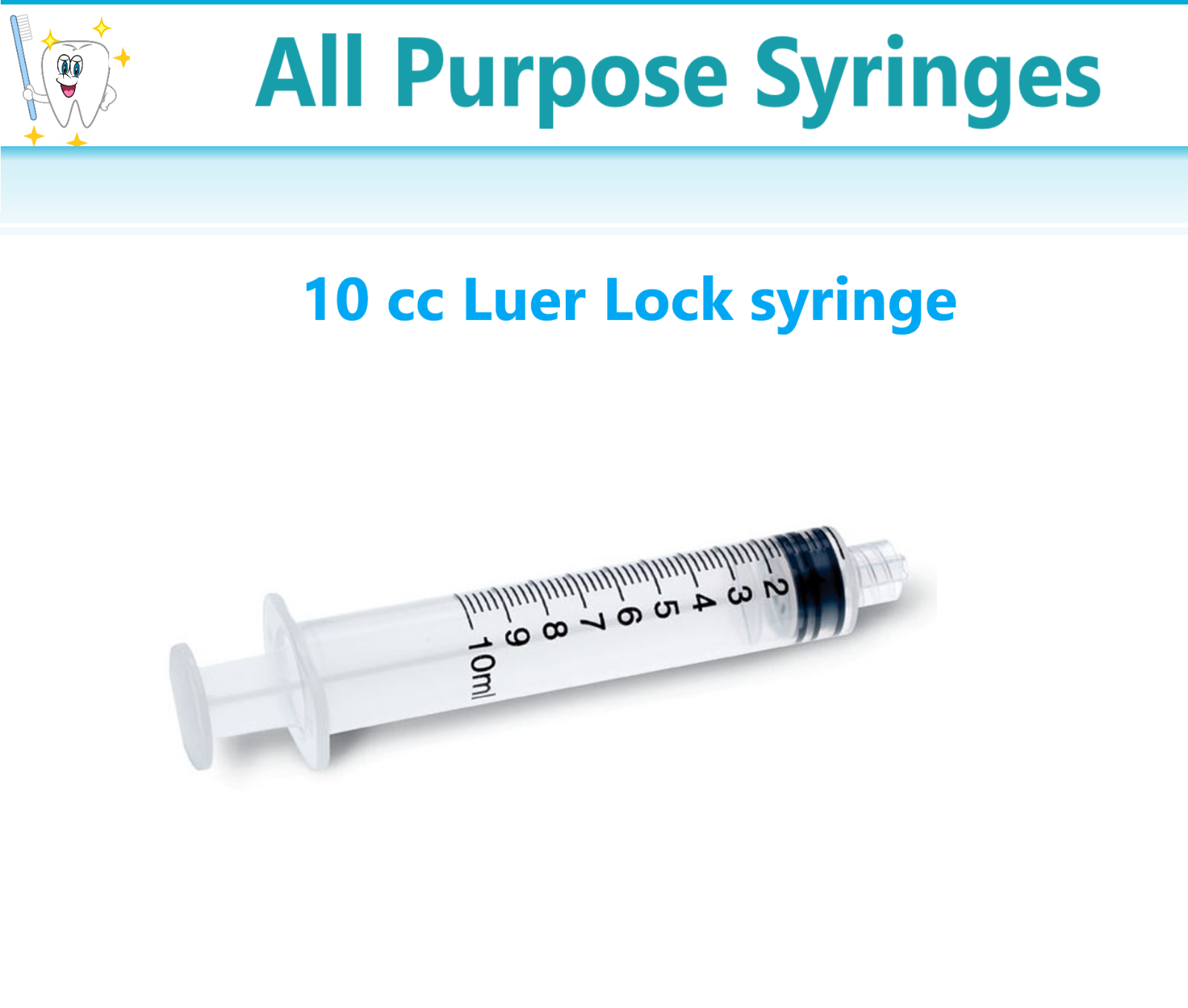1ml / 1cc Syringe (No Needle) 3cc, 5cc, 10cc, 20, cc, 60cc, Choose Size ...
