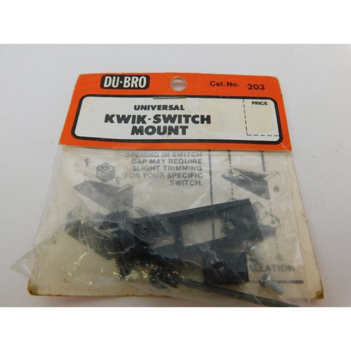 NOS DU-BRO Cat. No. # 203 Universal Kwik Switch Mount New Old Stock | eBay