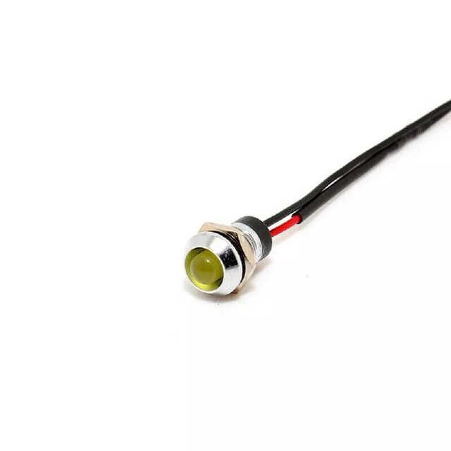 5x 12V LED Indicator Light Car Boat Dash Dashboard Panel Warning Lamp ...