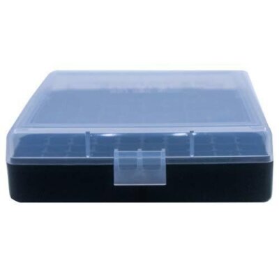 BERRY'S Plastic Ammo Box, Clear/Black 100 Round 9MM / 380 (3) | eBay UK