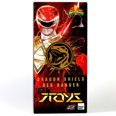Threezero 3A FigZero Power Rangers Red Ranger 1/6 Scale 12" Action ...