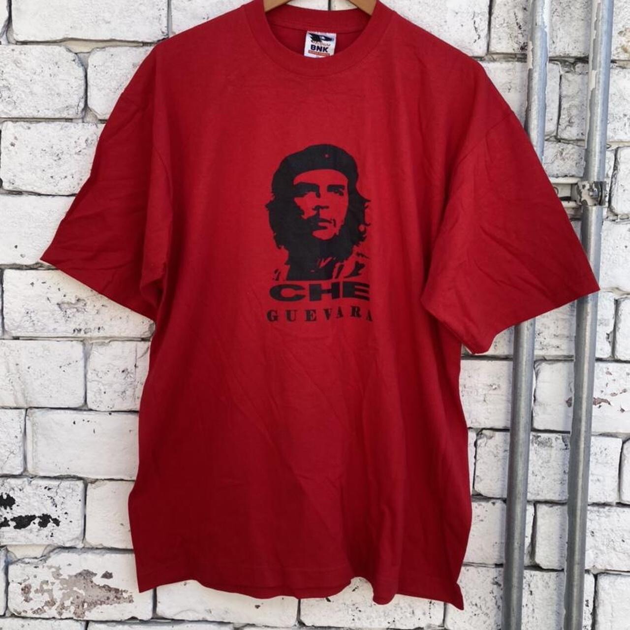 Vintage 2000s Y2K RED CHE GUEVARA QUOTE DOUBLE SIDED … - Gem