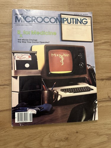 VINTAGE MICROCOMPUTING MAGAIZNE BY KILOBAUD NOVEMBER 1981 | eBay