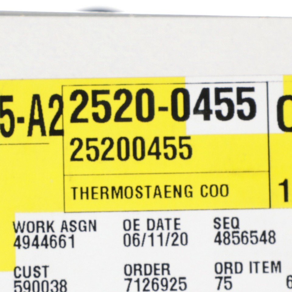 OEM NEW GM 11-21 Chevrolet Engine Coolant Thermostat w/ Water Inlet ...