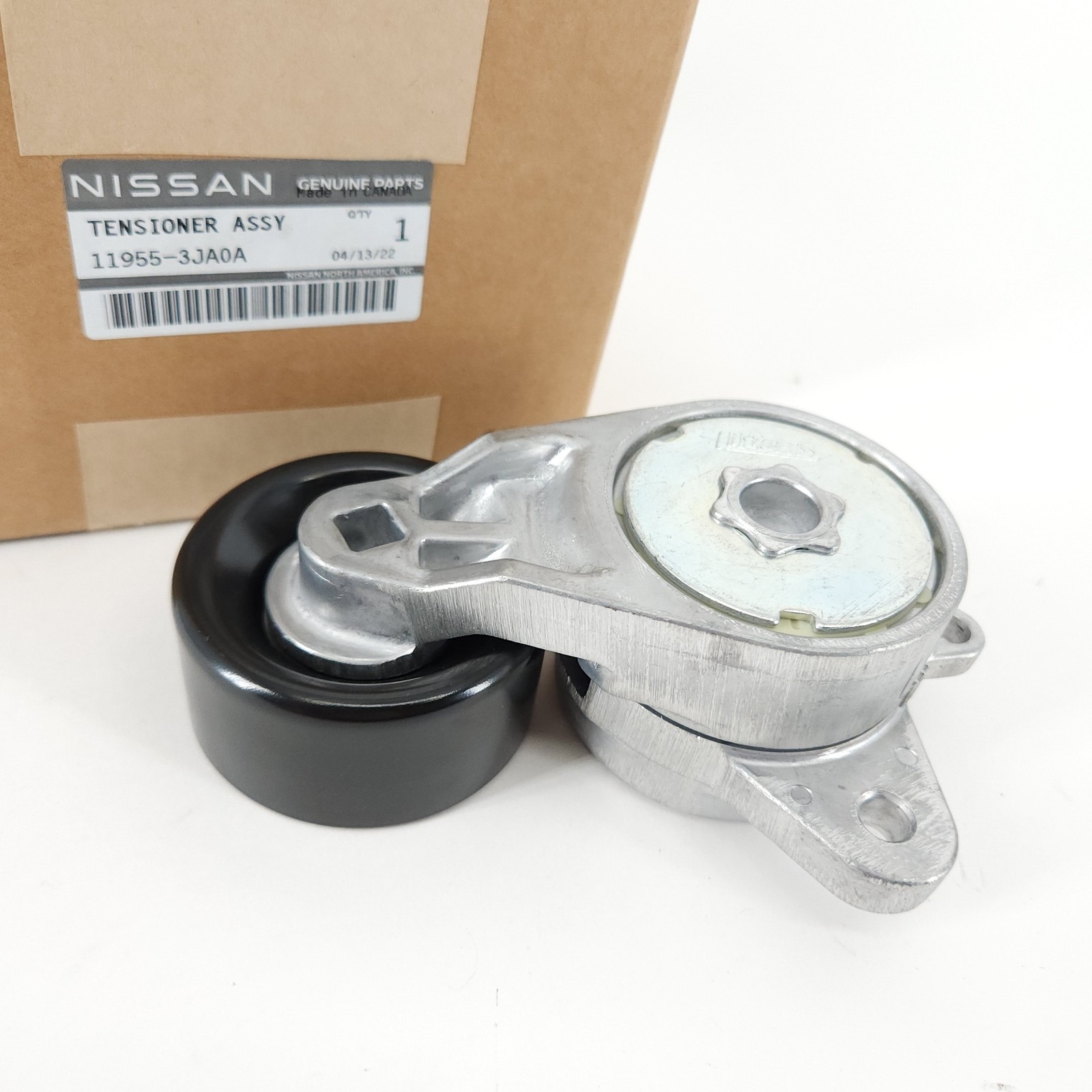 Genuine OEM Nissan Infiniti 11955-3JA0A Serpentine Drive Belt Tensioner ...