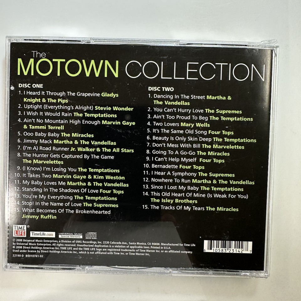 The Motown Collection Tie Life CD Stevie Wonder | Marvin Gaye | Four ...