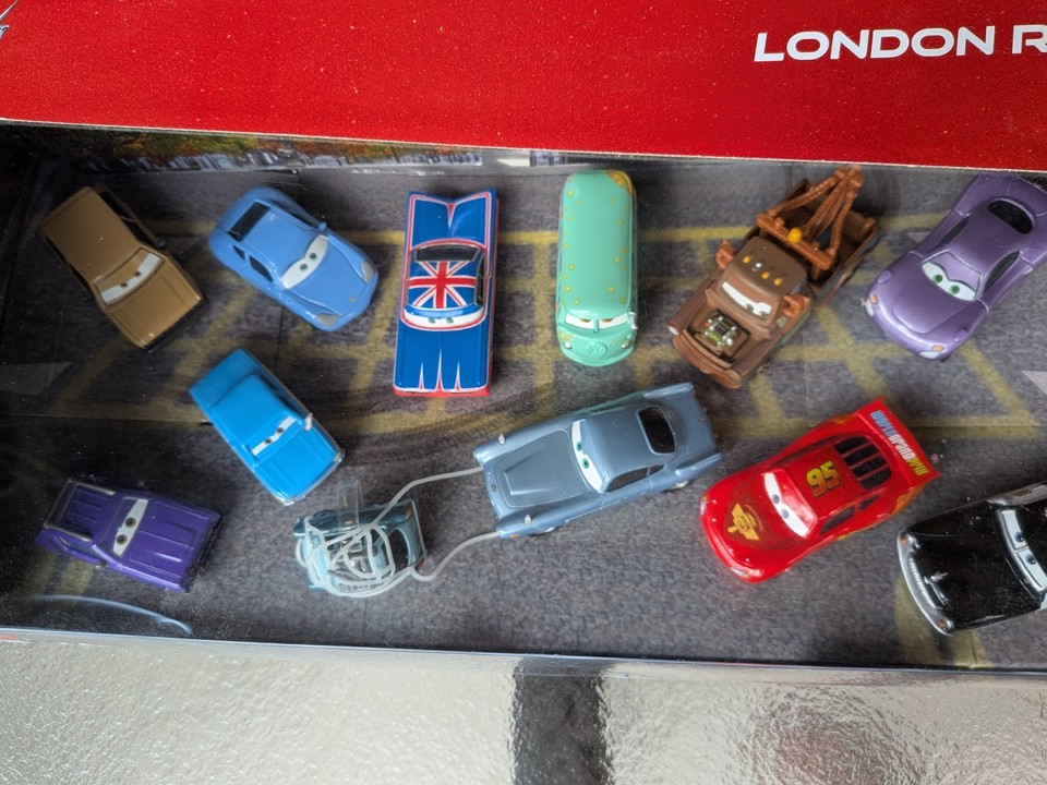 Disney Pixar Cars 2 London Rescue Exclusive 12 Car Set Limited Edition ...