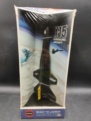 Cox X 15 Hypersonic Aircraft Flight Plane Solid Fuel Model Rocket Ready ...