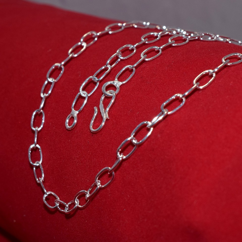 Mix Wholesale Lot 20 PCs. 925 Sterling Silver Plated Fish Hook Necklace ...
