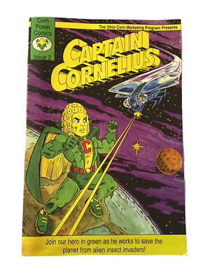 Captain Cornelius 1995 Corn Power Comics issue 2 | eBay