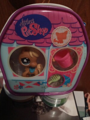 Littlest Pet Shop Collector Pet Horse Pony In Purse LPS #840 Retired | eBay