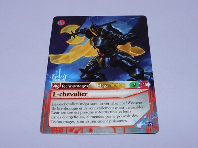 FANTASY RIDERS - N° 12 - E- CHEVALIER - TRADING CARD - NEUVE - PANINI ...