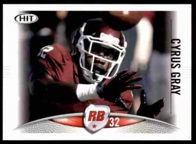 Cyrus Gray 2012 Sage Hit #32 Football Card | eBay