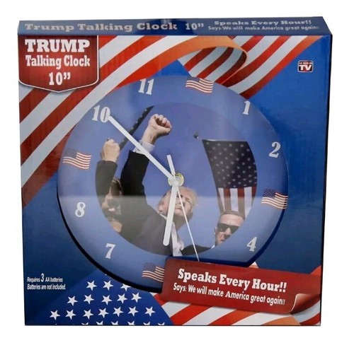 Donald Trump Talking Clock! Let's Make America Great Again! (Brand New ...