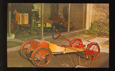 Rocky River, Ohio, 1922 Auto Red Bug Electric Buckboard, 12 Volts ...