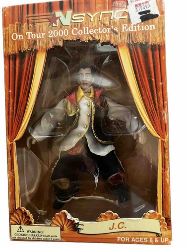 Nsync On Tour Doll 2000 JC Chasez Collectors Edition Marionette NIB 6 1 ...