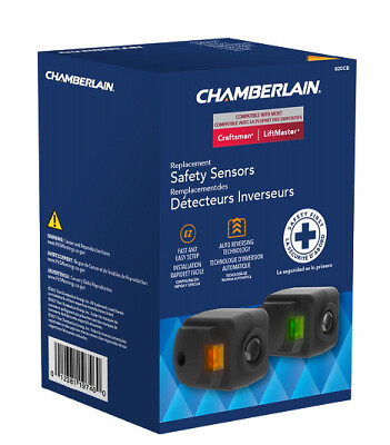 Chamberlain 820CB Replacement Garage Door Safety Sensor, 2-Pk ...