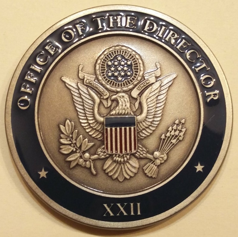 Director of Secret Service Mark J Sullivan 22nd Director Challenge Coin ...
