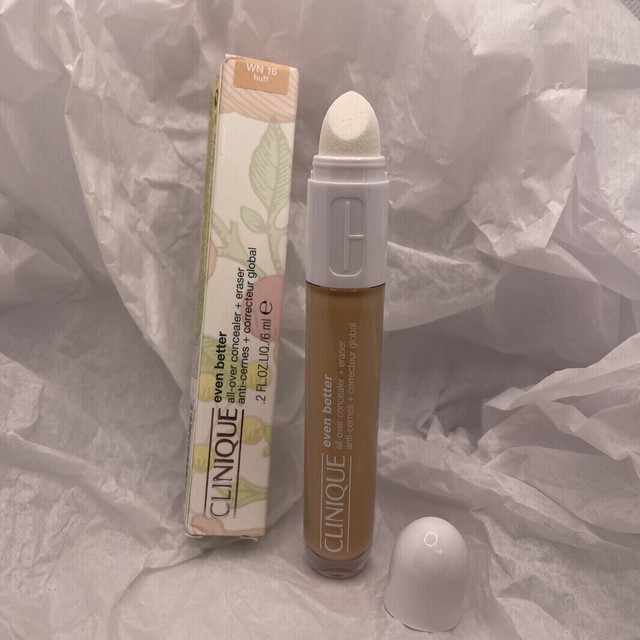 Clinique Even Better All Over Concealer Eraser Liquid Wn16 Buff 2oz for ...